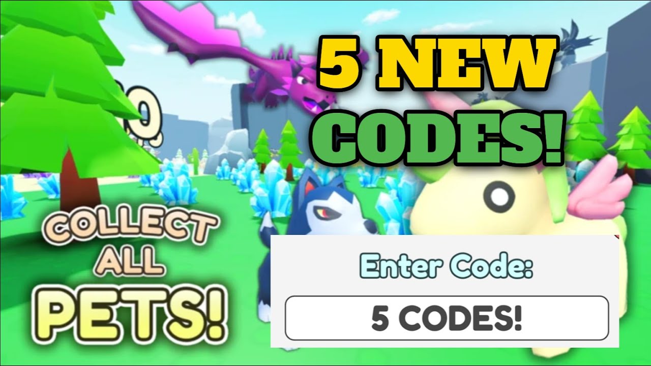 🐾 *NEW* CODES FOR COLLECT ALL PETS! | ROBLOX COLLECT ALL PETS! 🎉 - YouTube