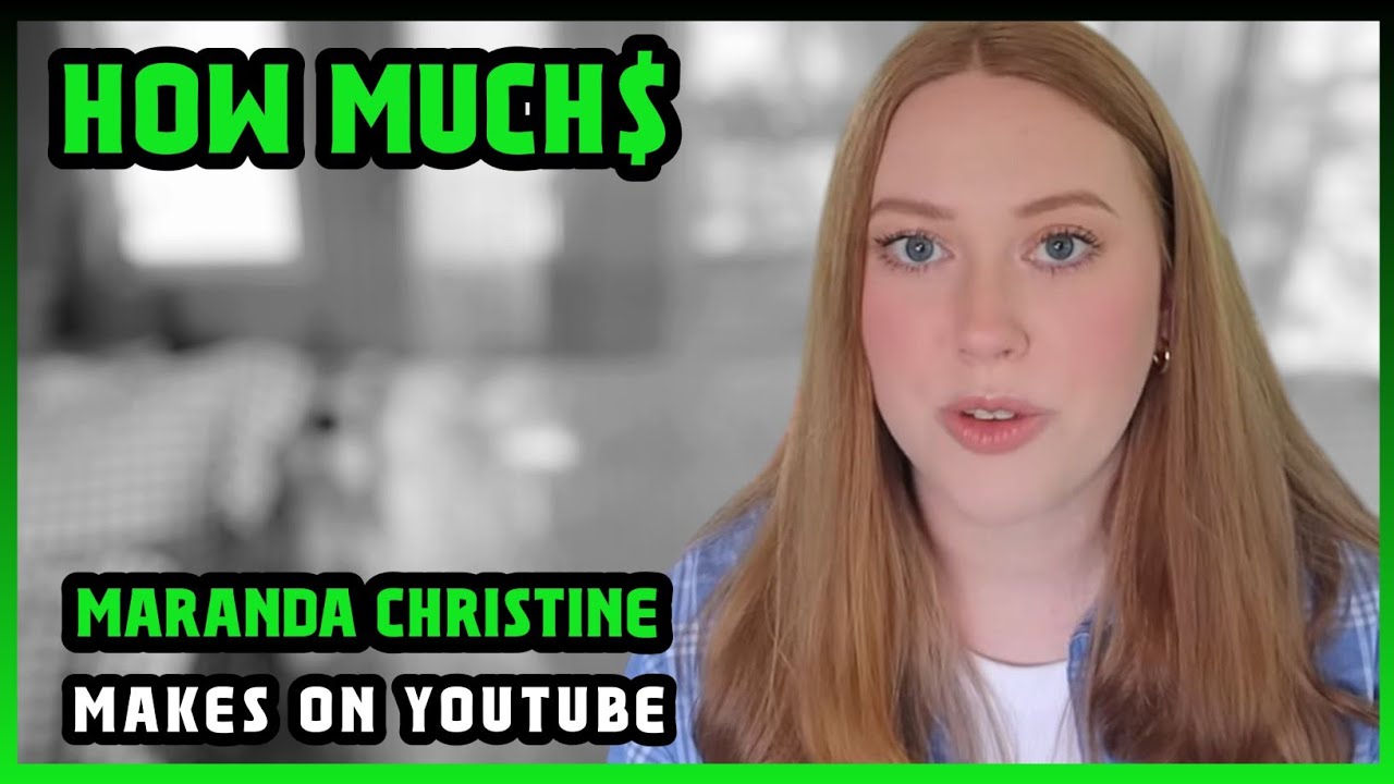 How Much Maranda Christine Get paid From YouTube | - YouTube