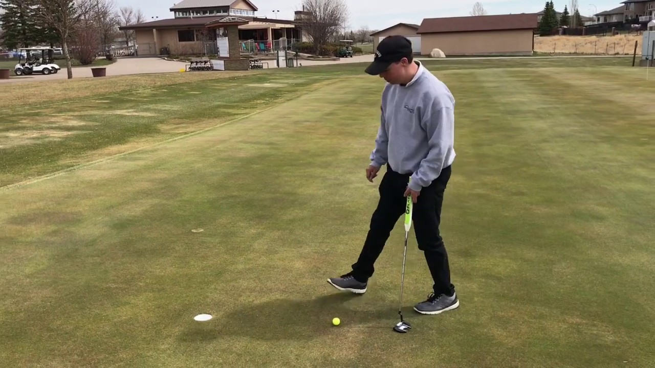 Special Olympics Saskatchewan Golf TV - Hitting a 3 foot putt - YouTube