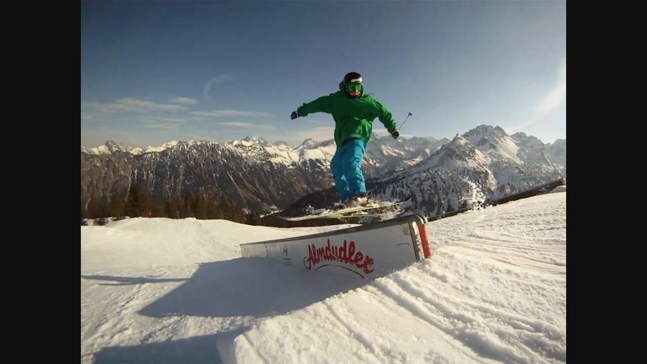 GoPro HD Hero: Daniel Hehl Almdudler Fellhornpark 12.02.11 - YouTube
