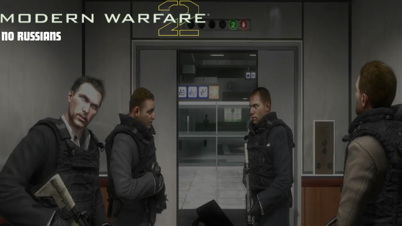 #mw2 // NO RUSSIANS // COD MW2 Gameplay pt 01 // #norussian #makarov ...
