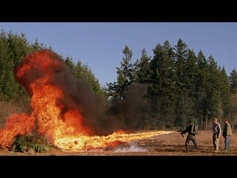 Flamethrower vs. Spider Trench - YouTube
