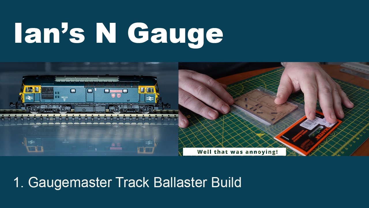 001 - Build - Gaugemaster Track Ballaster - YouTube