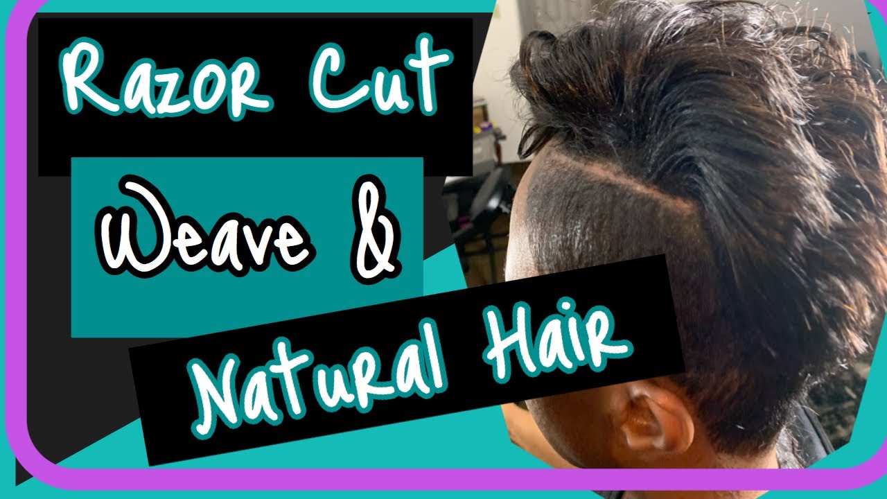 Razor Cut with Salon Tips - YouTube