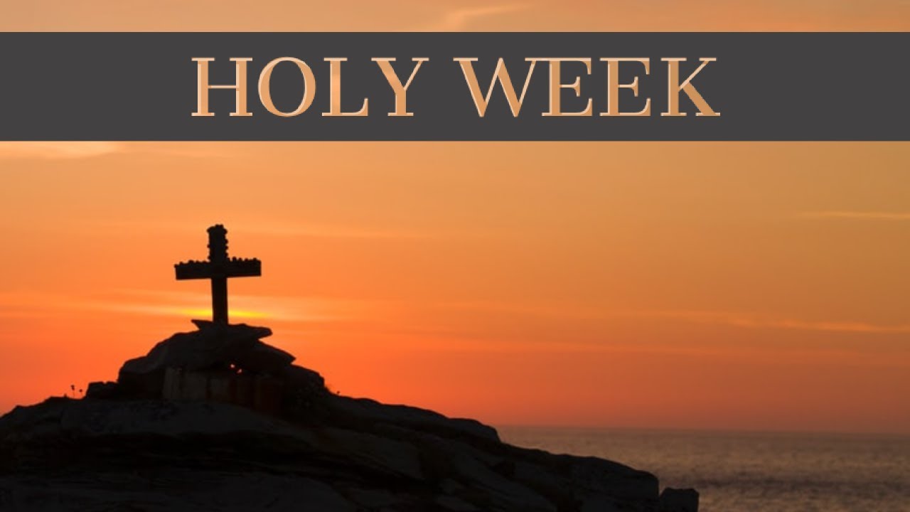 Holy Week - Spy Wednesday - YouTube