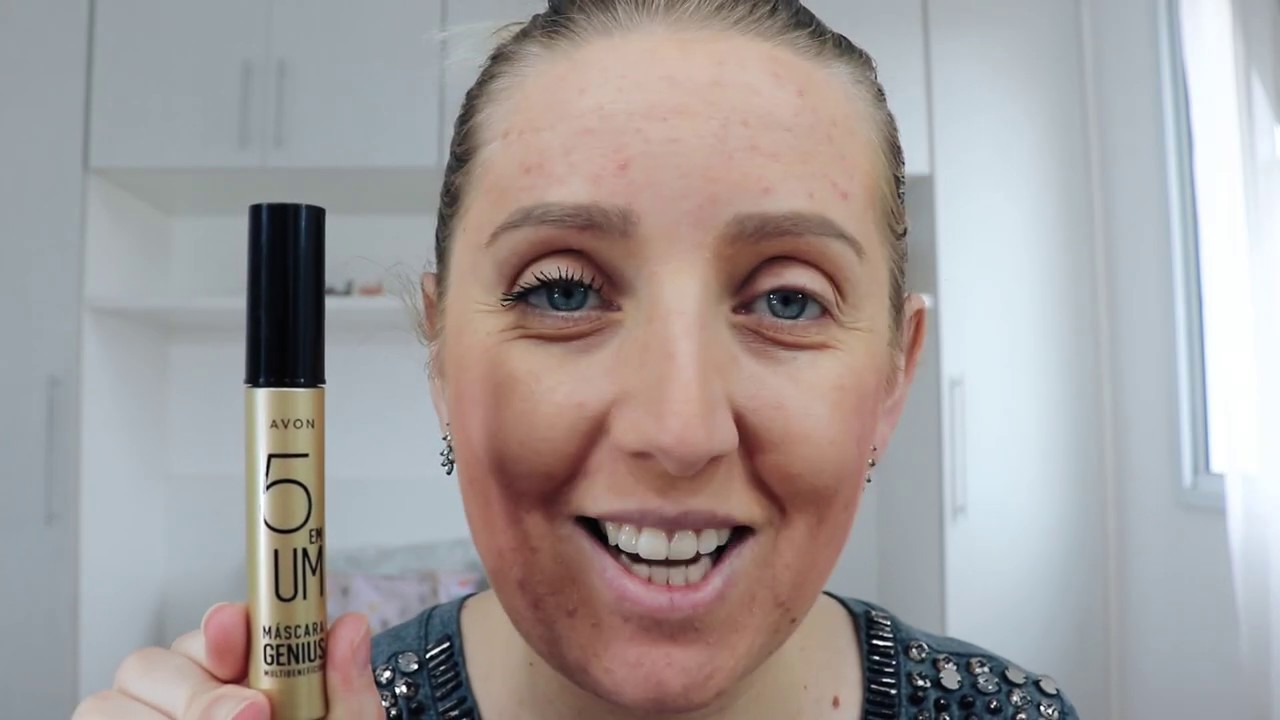 TESTEI A NOVA MÁSCARA DA AVON | GENIUS 5 EM 1 - YouTube