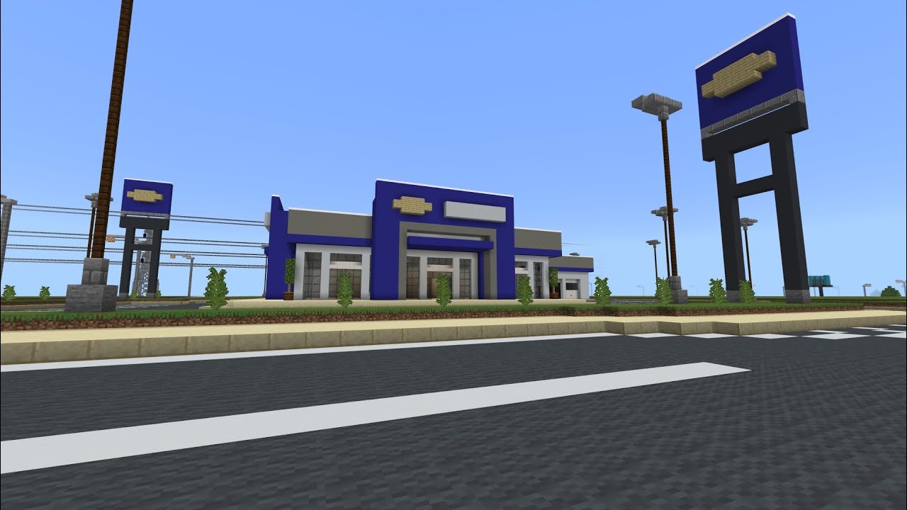 Minecraft: City Of Evansburg - Episode 6 - Car Dealership! (Speed Build ...