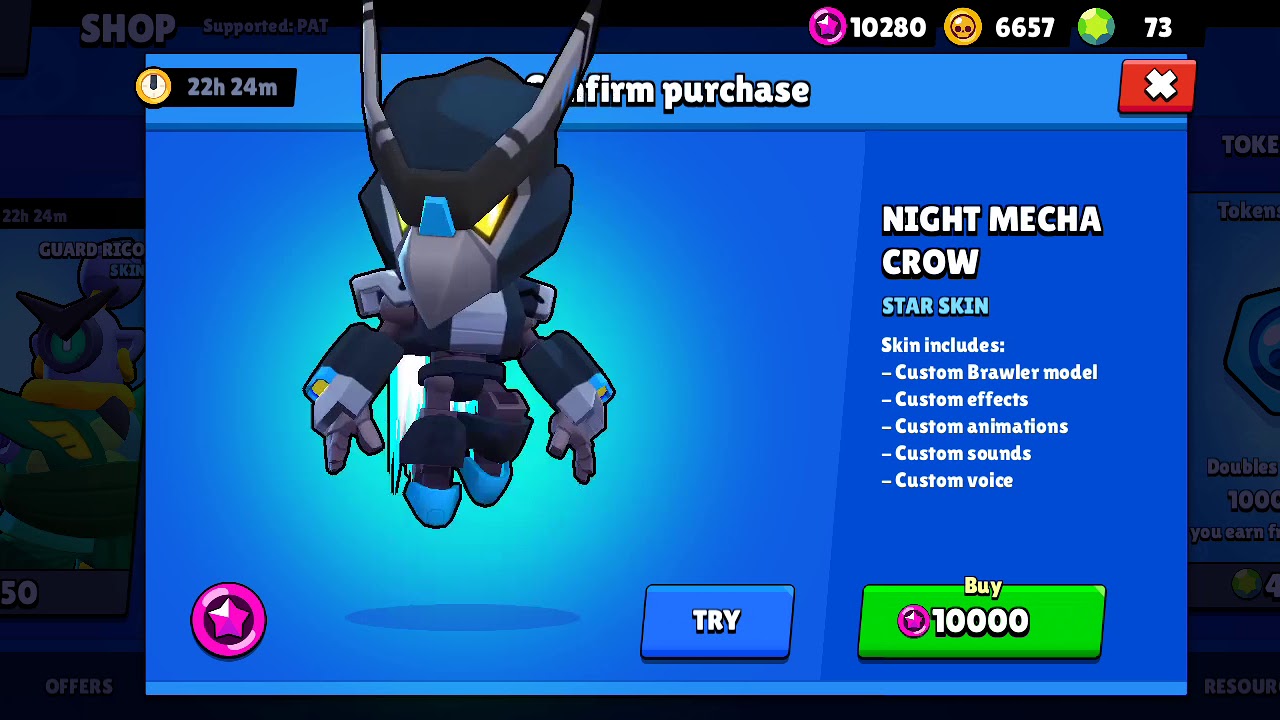 Buying night mecha crow - YouTube