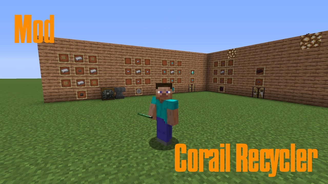 Mod Minecraft Corail Recycler Mod - YouTube