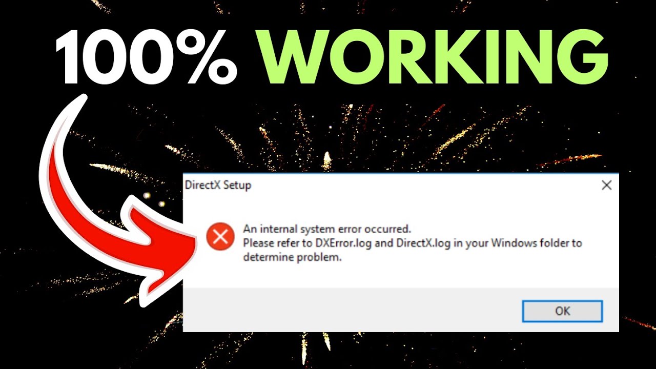 DirectX Error On Windows 11 FIXED - YouTube