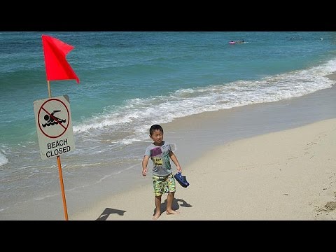 Denize boşalan kanalizasyon Hawai'de plaj kapattırdı