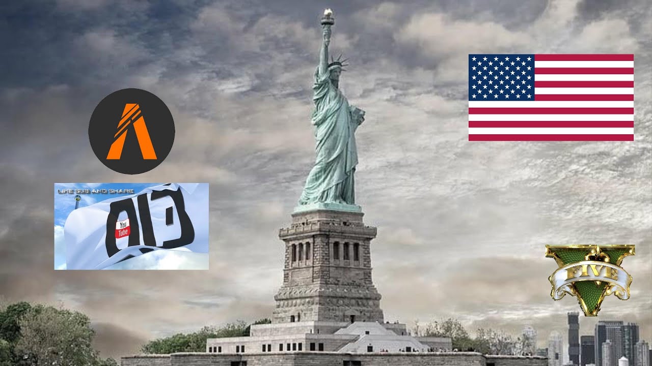 Gta 5 liberty state big map mod oi3 fivem dnb music - YouTube