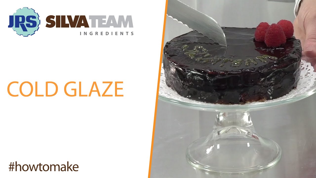 How to make cold glaze - YouTube