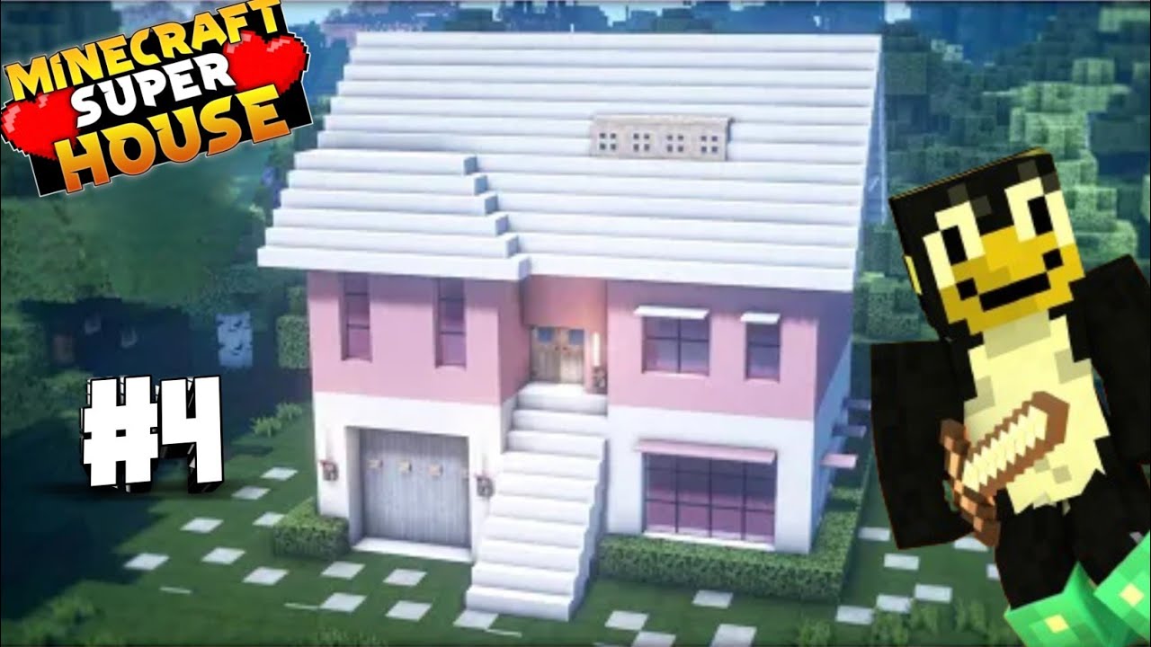 Minecraft Super house video||How to make a morden house in Minecraft #4 ...