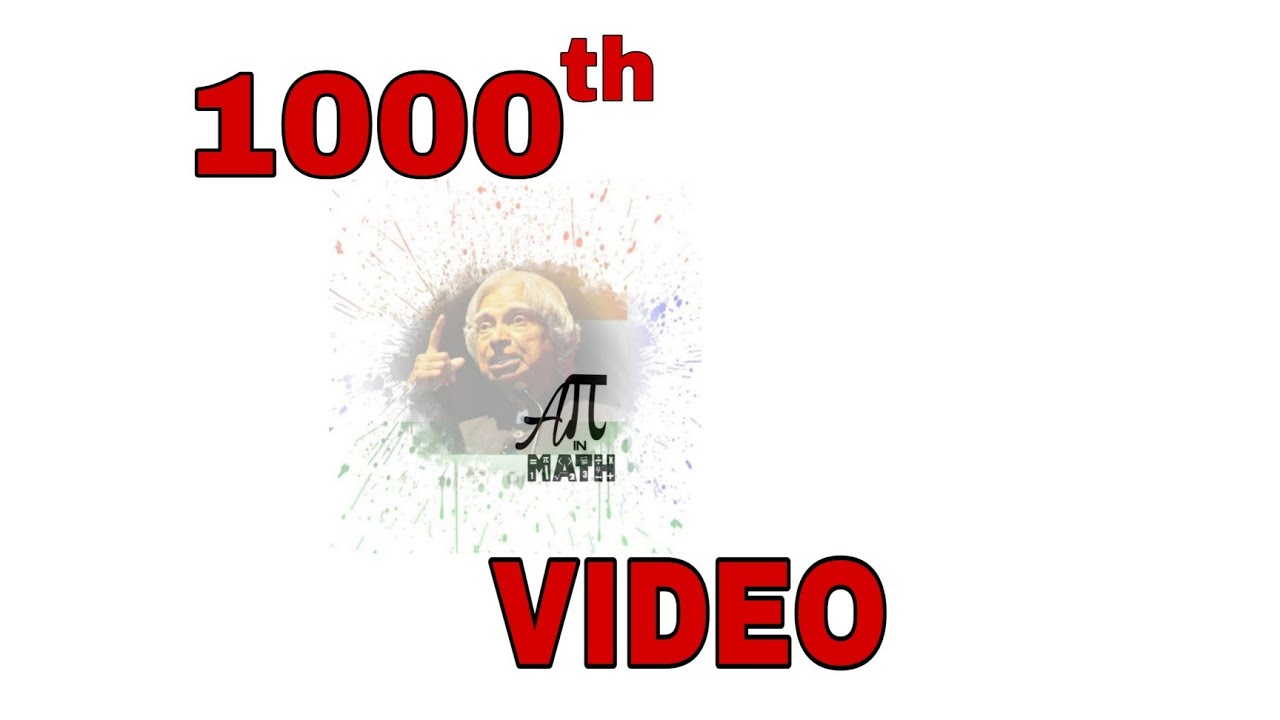 1000th video☺General Maths Topic : Algebra and Simplification Part - 3 #1000thvideo @All In Math ...
