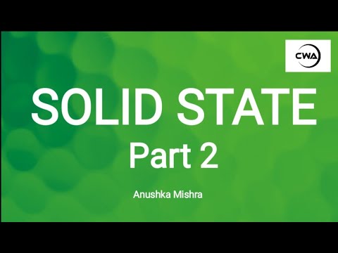 Solid State | Part 2 | 137 | Block 3 - YouTube