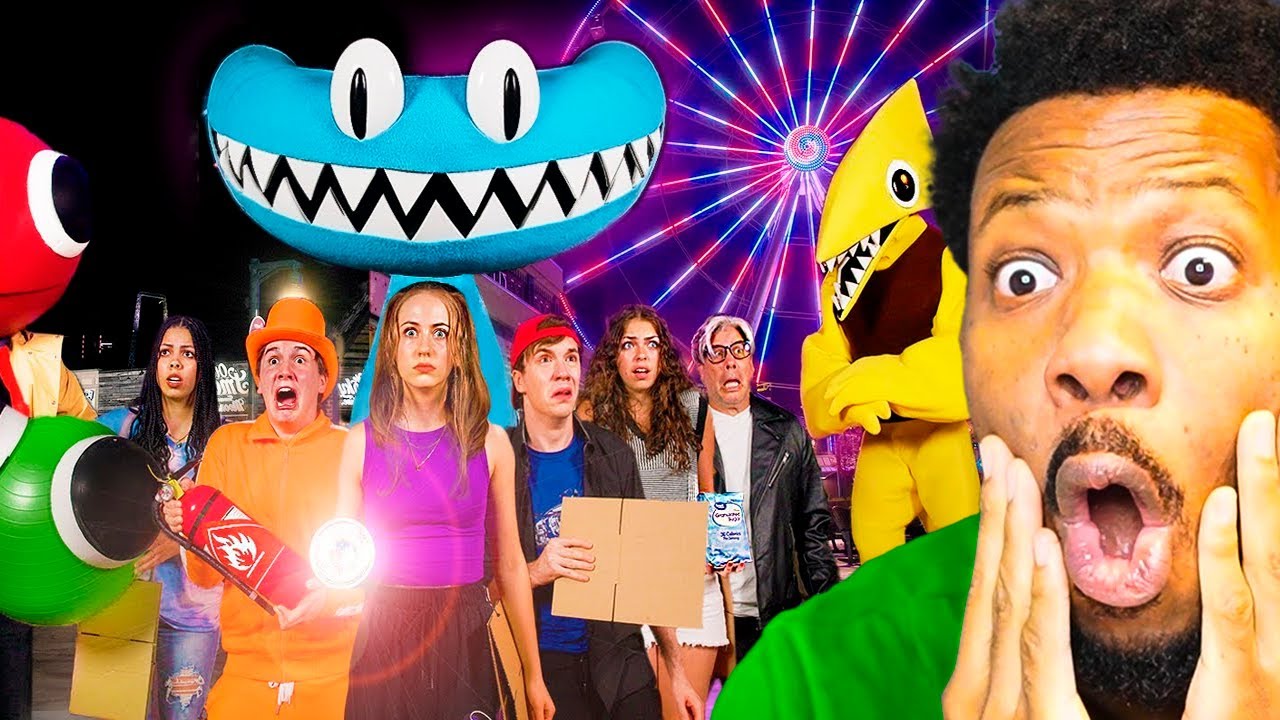 BigB Reacts to RAINBOW FRIENDS Chapter 2 IN REAL LIFE! - YouTube