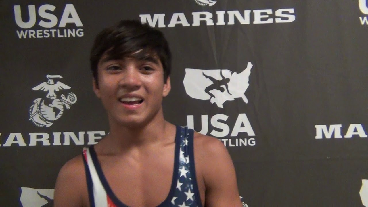 Nicolar Rivera WI, 2019 Cadet Greco Roman National champion at 120 lbs ...