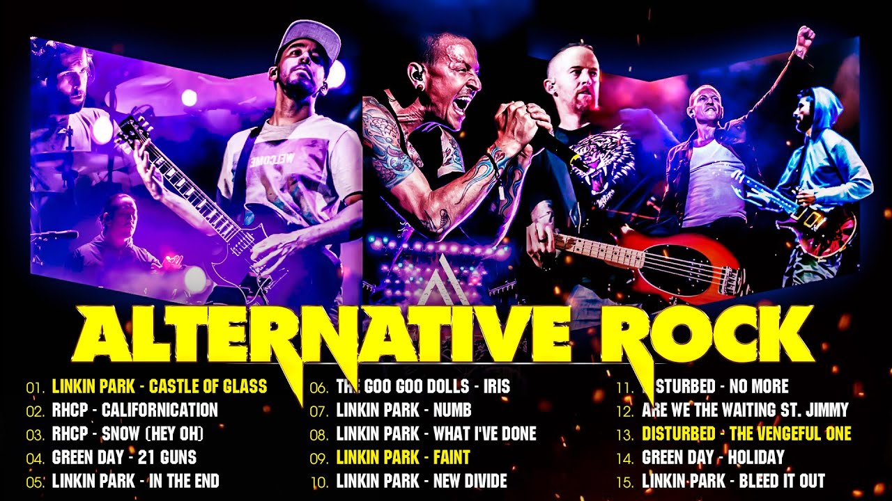 Alternative Rock Of The 2000s💥Linkin Park, Red Hot Chili Peppers ...