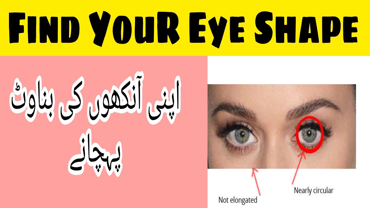 How to Determine Your Eye shape||Eyes shape with Their name|N4R ...