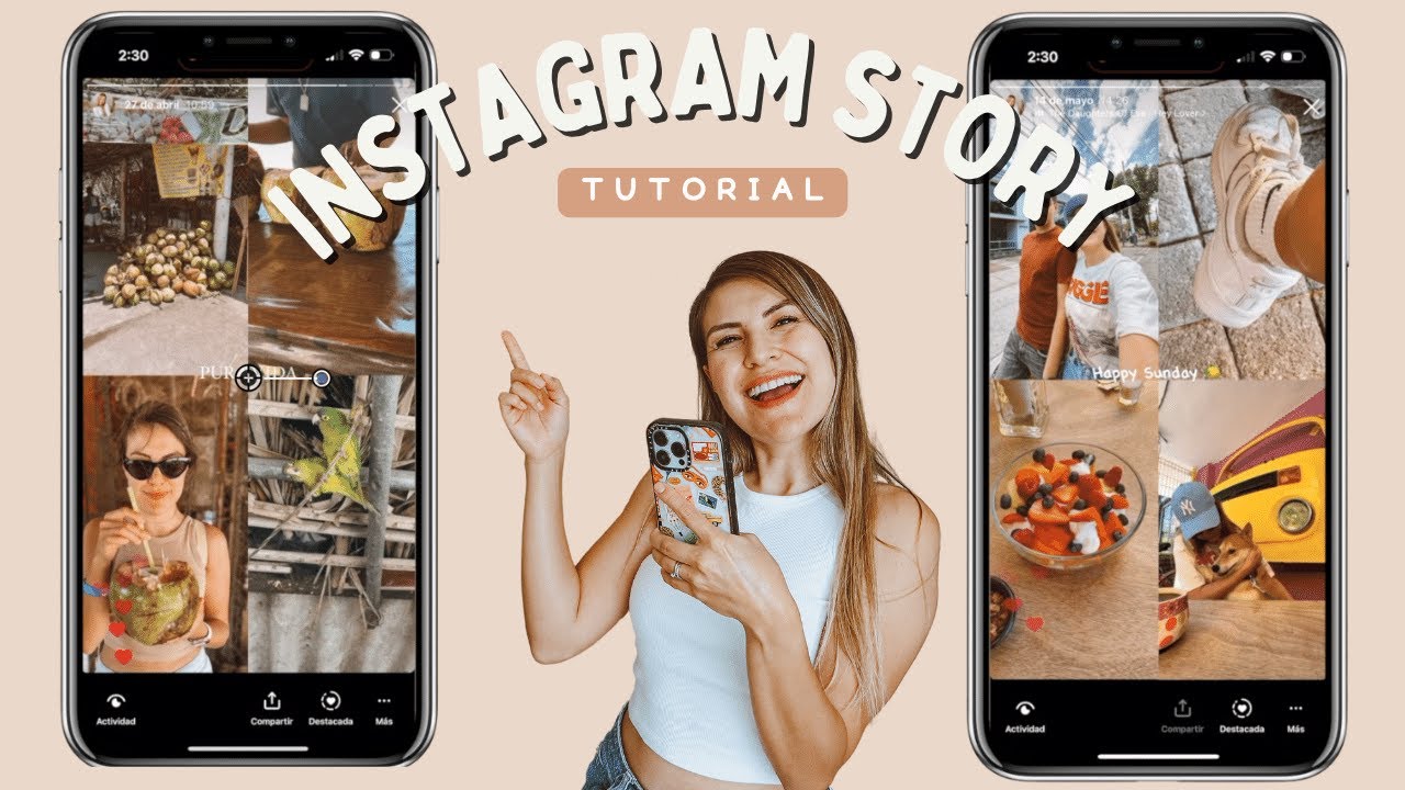 Así hago estas historias de Instagram 🧡 | Foto y vídeo | Insta collage ...