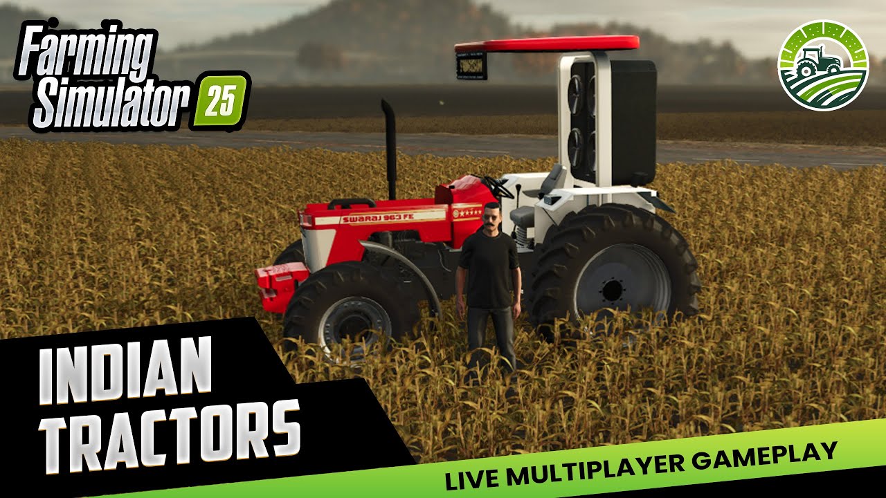 Live Farming Simulator 25 Multiplayer With Indian Tractors #fs25 # ...