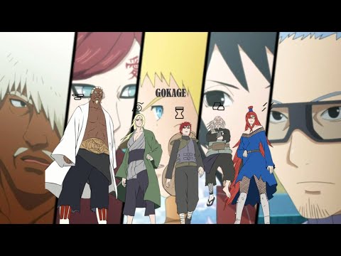 5 Kage (Naruto) Vs 5 Kage (Boruto) Power Levels