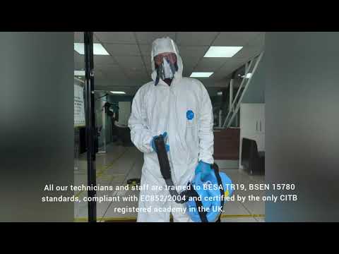 Disinfectant fogging process and explanation. - YouTube