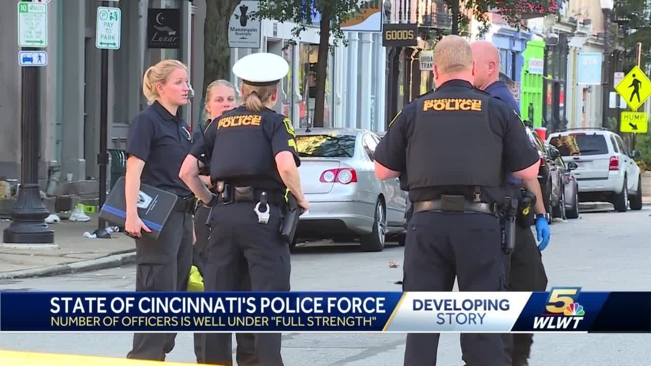 State of Cincinnati's police force: Number of officers is well under ...