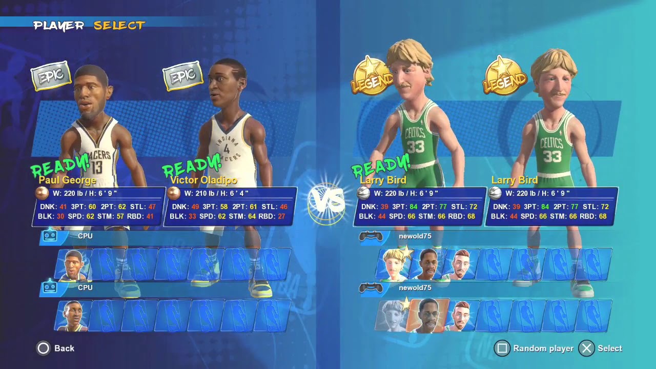 NBA 2K Playground 2 Larry Bird Gordon Hayward Celtics Championship ...