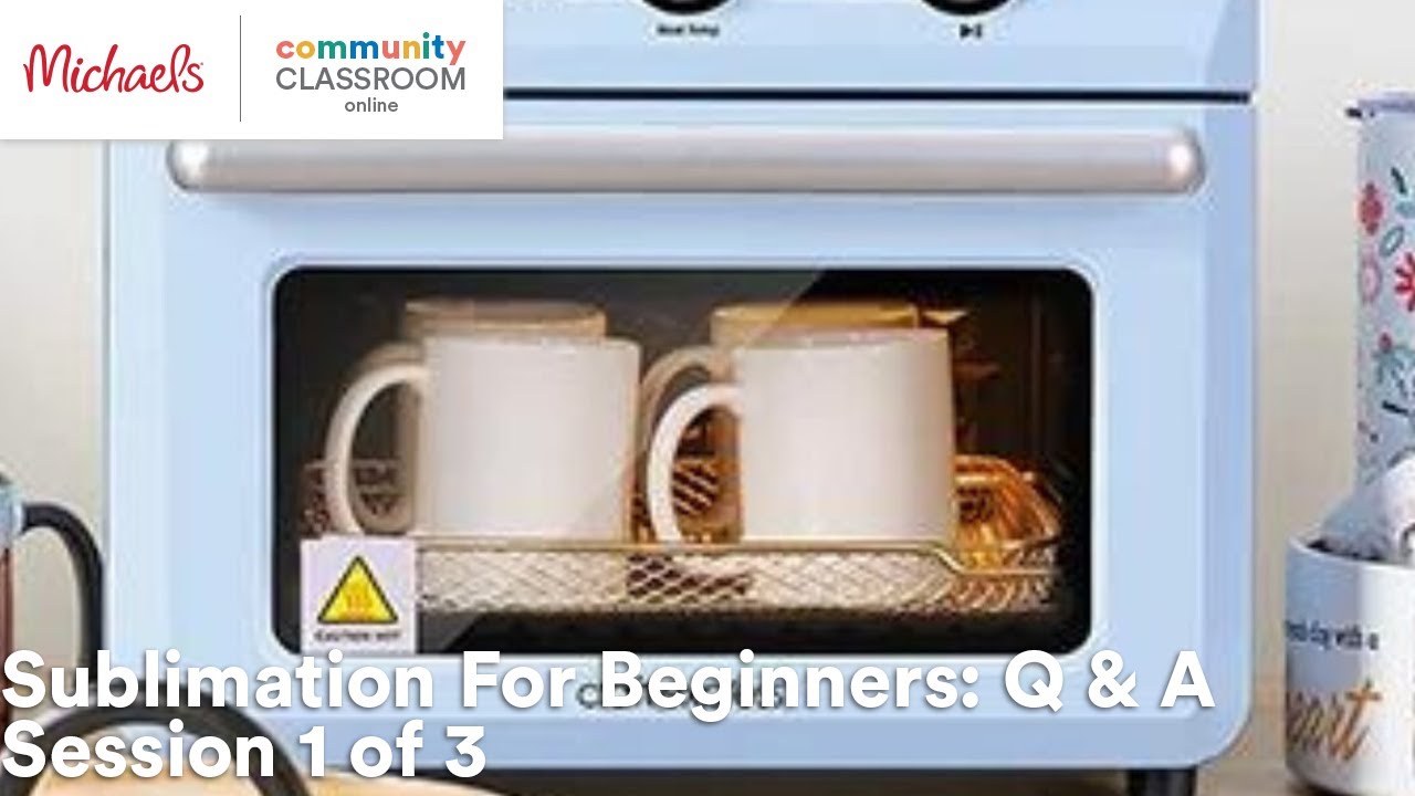 Online Class: Sublimation For Beginners: Q & A Session 1 of 3 ...