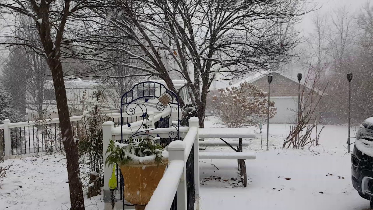 Snow 2pm Dec.15, 2019 - YouTube