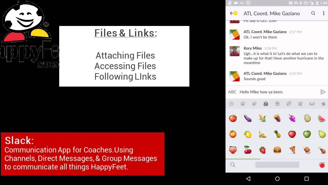 HFS: Slack App Overview - YouTube