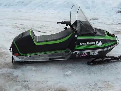 1976 Arctic Cat 340 Cross country cat - YouTube