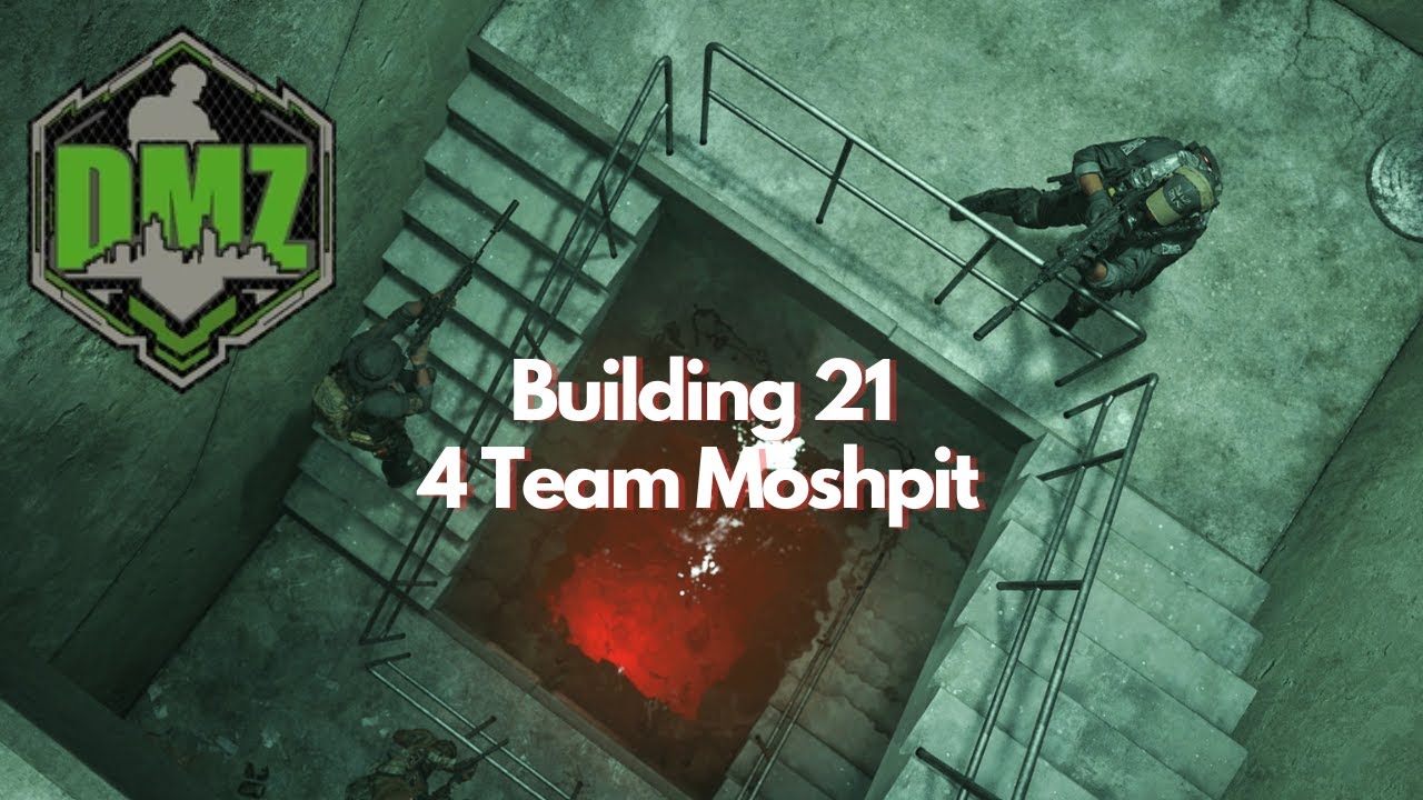 DMZ | Building 21 | 4 Team Moshpit In The Stairwell - YouTube
