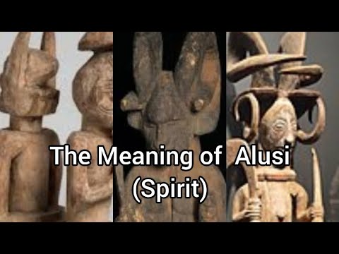 The meaning of Alusi(Spirit)in Igboland.Before you burn any Alusi,know ...