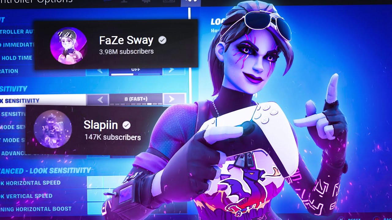 Trying The BEST Controller Players Settings on Console! (ft. FaZe Sway ...