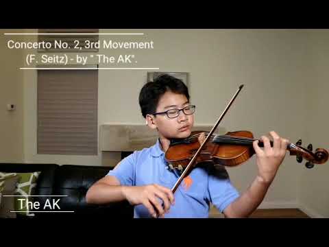 Concerto No. 2, 3rd Movement (F. Seitz) - by Anthony - YouTube