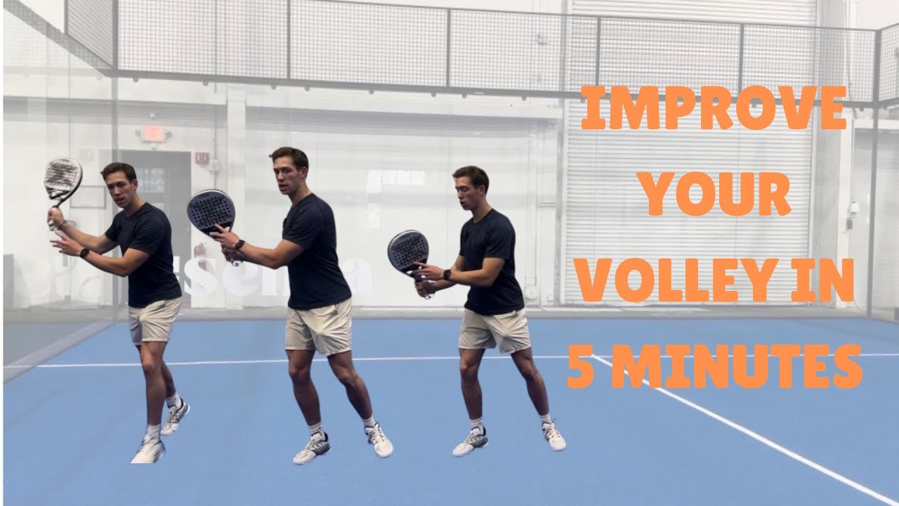 3 PADEL VOLLEY Tips & Drills - YouTube