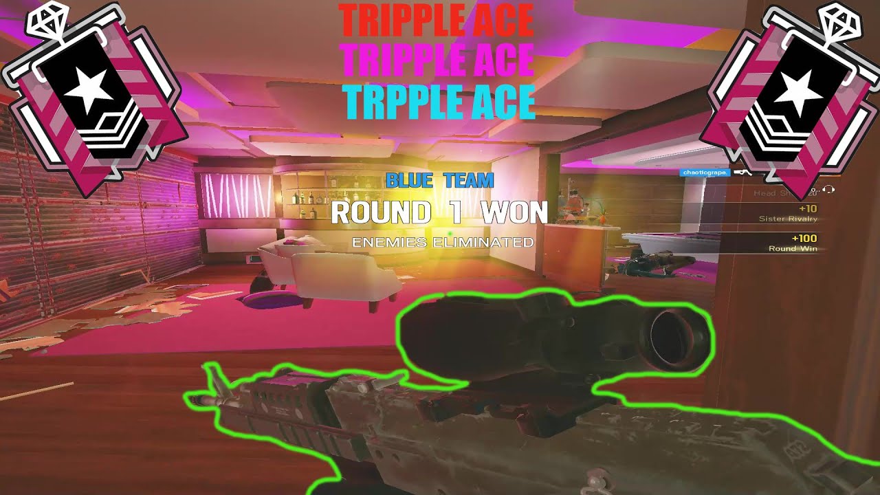 Rainbow Six Siege #8 TRIPPLE ACE - YouTube