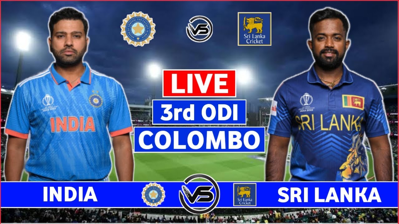 India vs Sri Lanka 3rd ODI Live Scores | IND vs SL 3rd ODI Live Scores ...