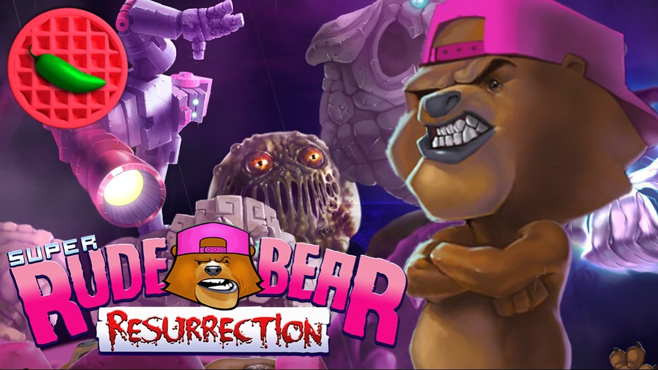 EXTREME BEAR PARKOUR! -- Let's Play Super Rude Bear Resurrection (Steam ...