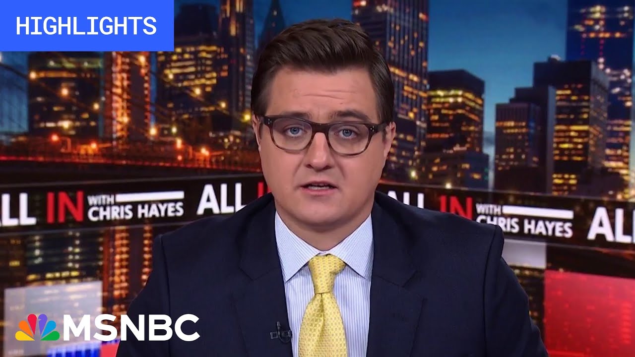 Watch All In With Chris Hayes Highlights: Jan. 17 - YouTube