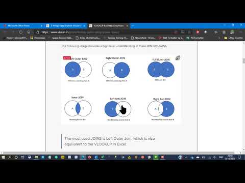 BI Simplified webinar#1, p4: Merge Queries - YouTube