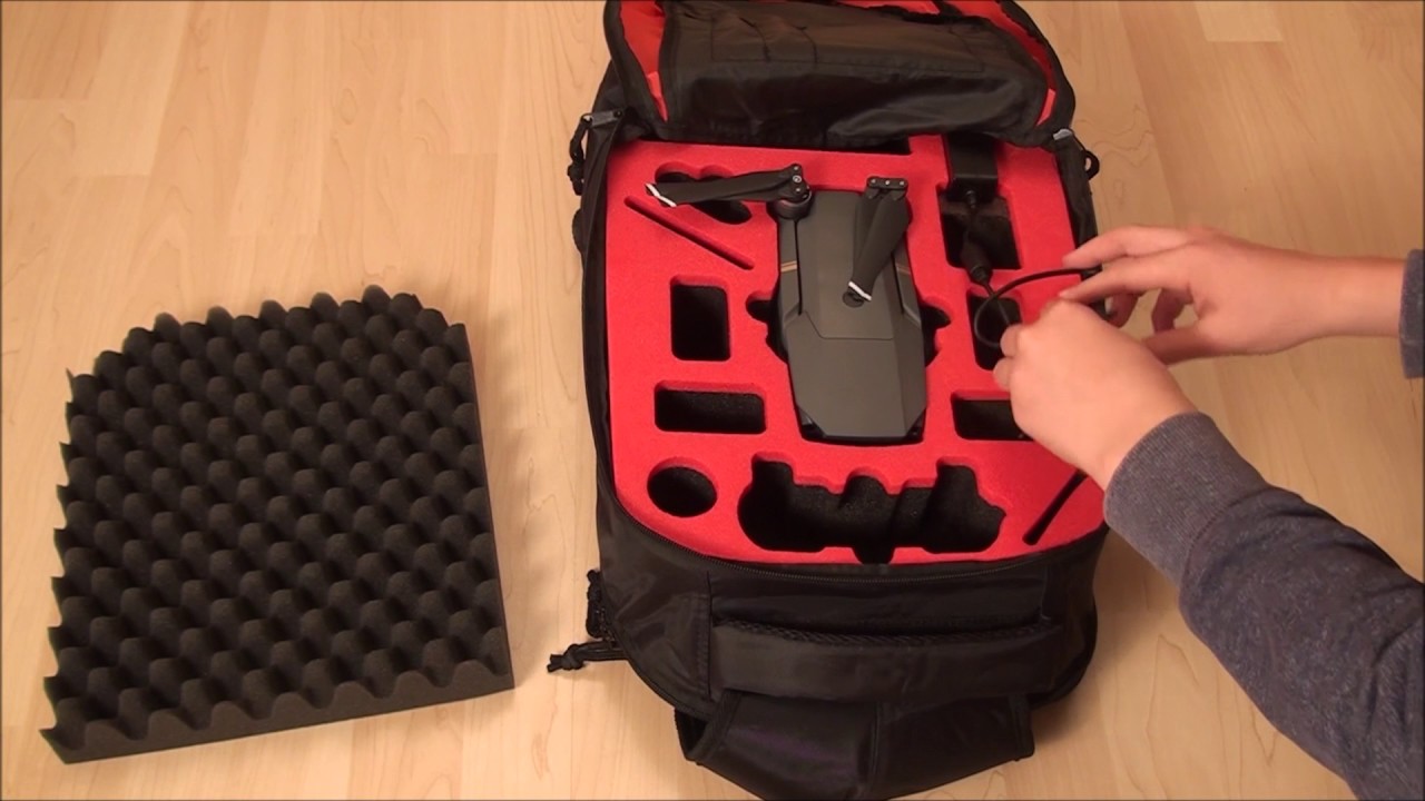 DJI Mavic Pro Backpack Rucksack for Professionals by MC-CASES. - YouTube