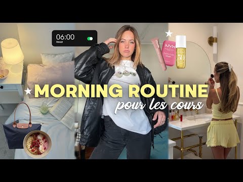 MORNING ROUTINE 7:00AM pours les cours