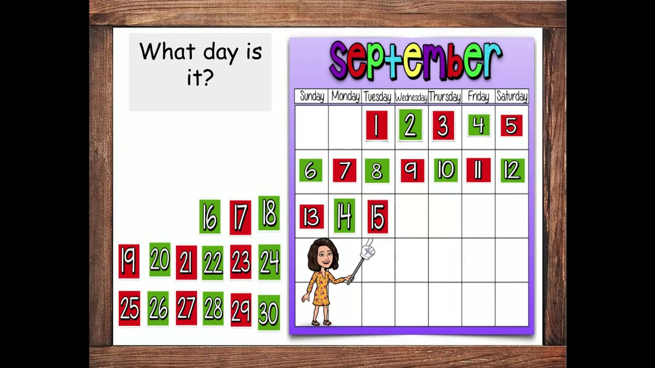 Calendar for Tuesday, September 15th 2020 - YouTube