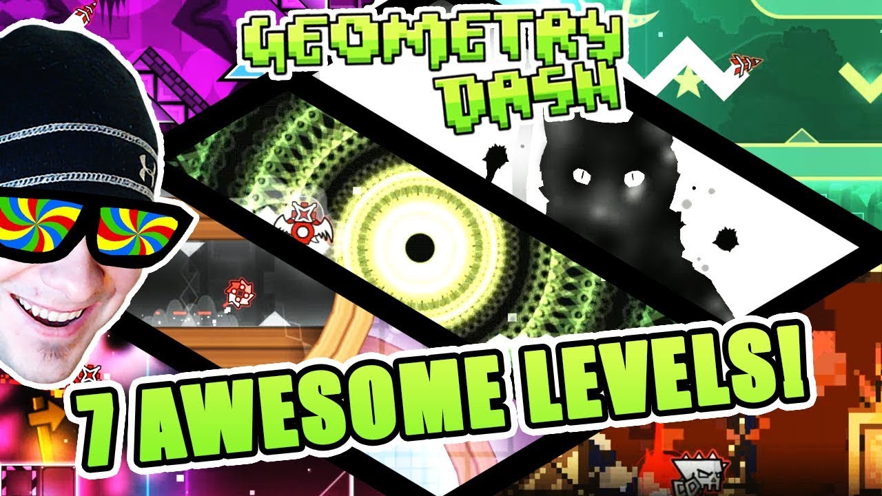 Geometry Dash 7 AWESOME Levels [Kontrast, Keshou, Cave Story, and MORE ...