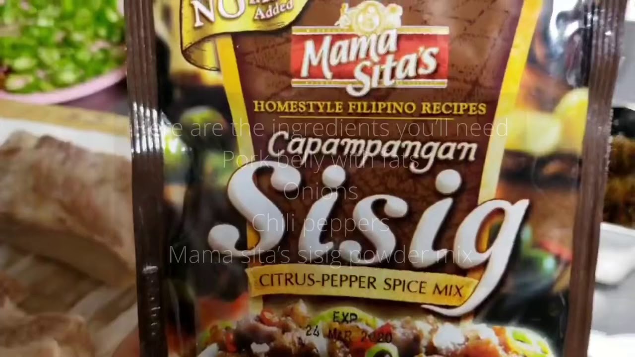 Easy to cook sisig - YouTube