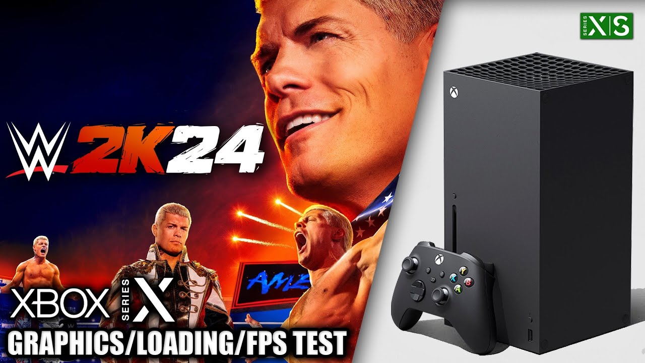 WWE 2K24 - Xbox Series X Gameplay + FPS Test - YouTube